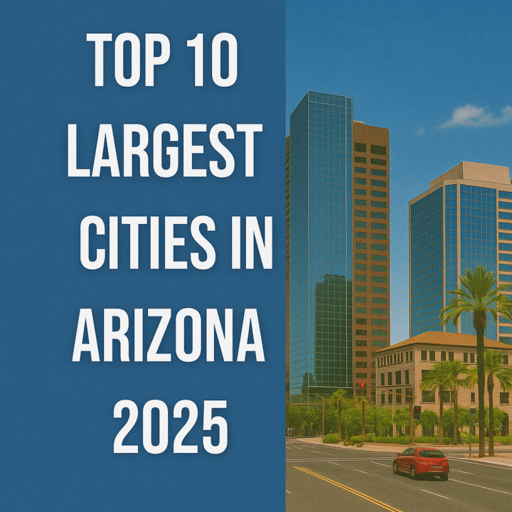 The Top 10 Largest Cities in Arizona to Live in 2025
