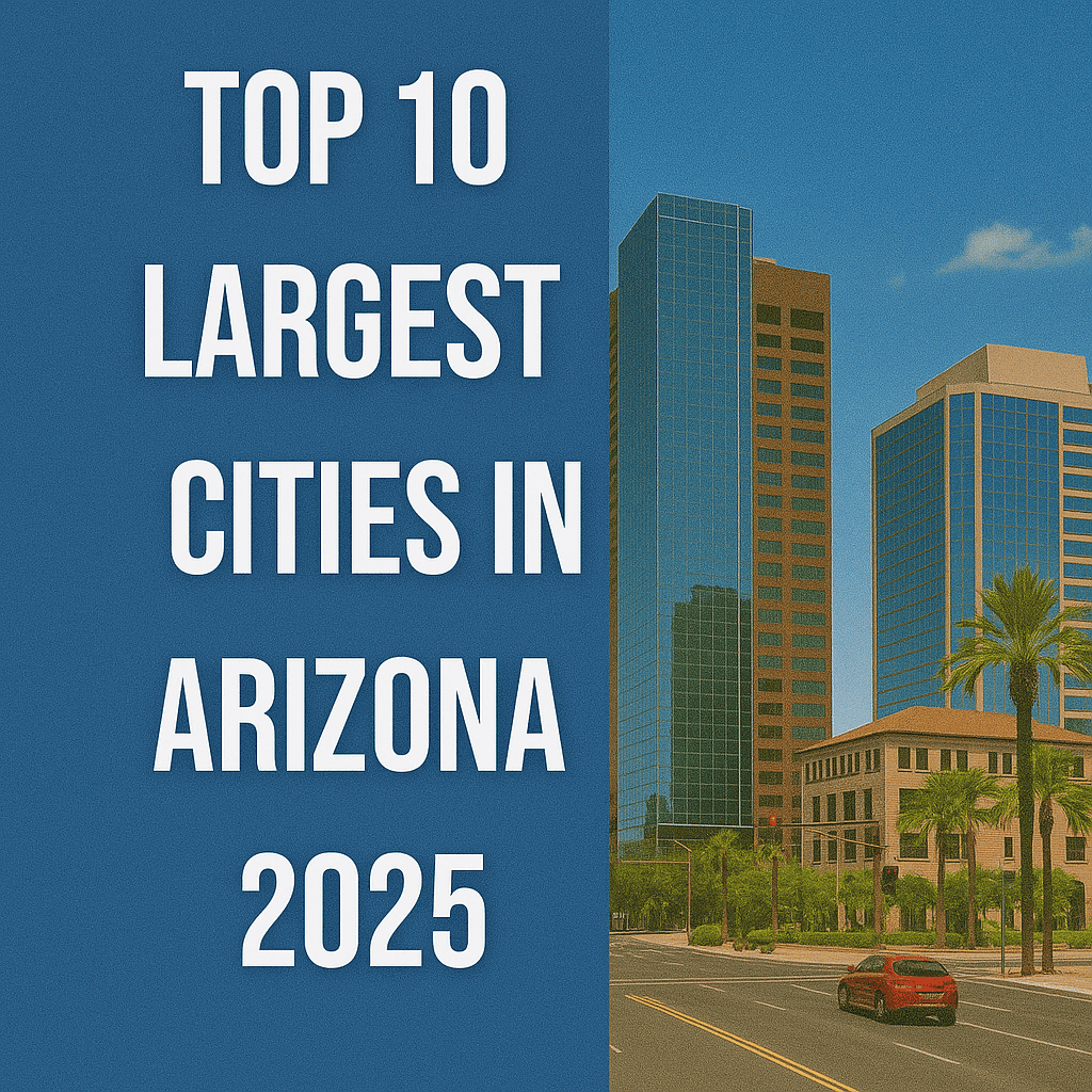 The Top 10 Largest Cities in Arizona to Live in 2025